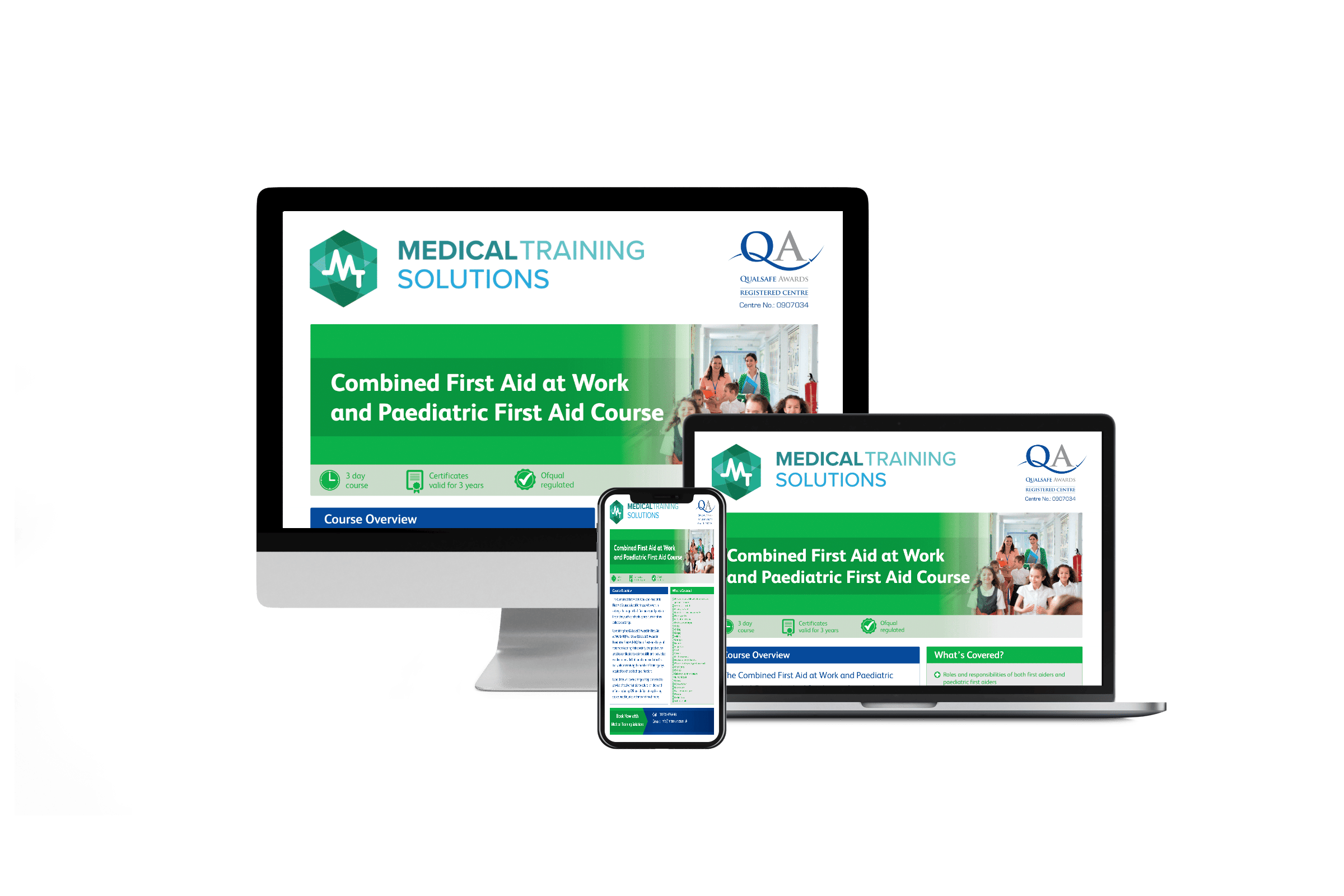 Qa Level 3 Award In Adult And Paediatric First Aid Rqf 3 Days